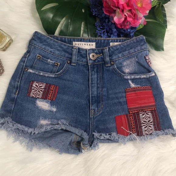 Bullhead | Shorts | Bullhead Mom Shorts High Rise Cut Offs Size | Poshmark